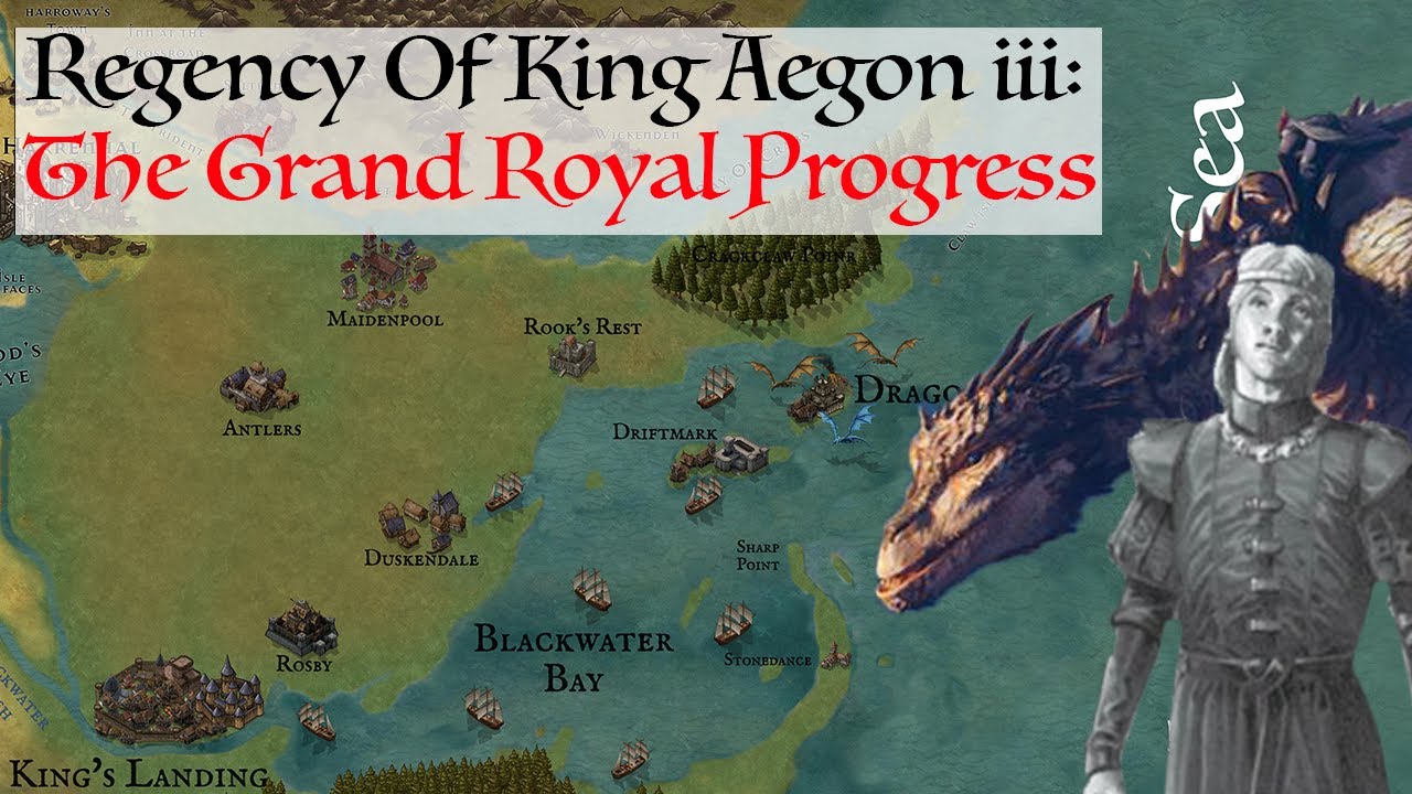 The Royal Progress Of King Aegon | House Of The Dragon History & Lore ...