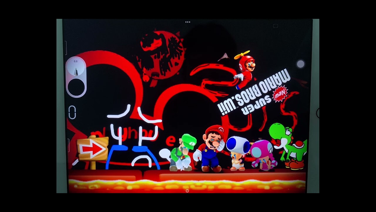 New Super Mario Bros. Wii: Volcano Underground (inside) Music (Remake ...