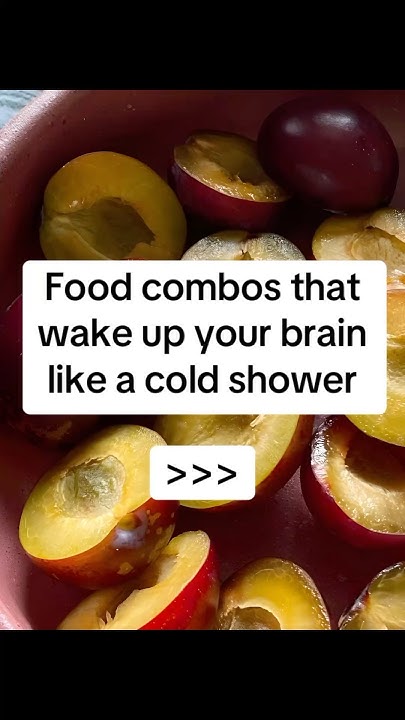 Food combos that wake up your brain like a cold shower☀️🧠#brainfood # ...