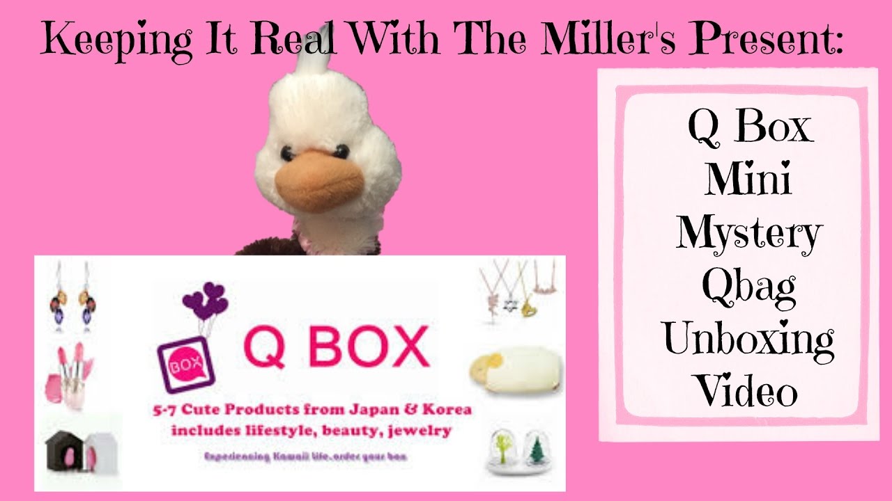 Myster Mini Qbox Unboxing Video - YouTube