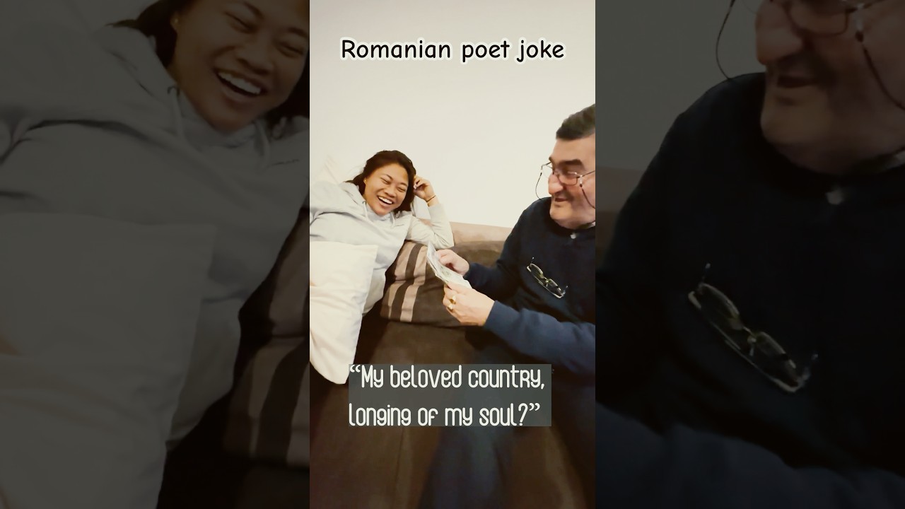 Romania poet joke #romania #poetry #joke #inlaws #funny #short #family ...