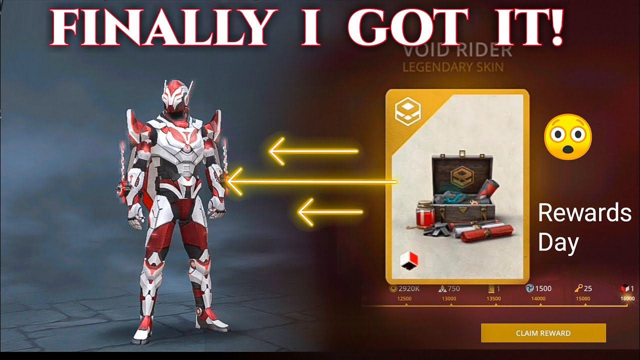 Void rider skin : Creator's portal event | Shadow fight 3 || Rewards claiming | void warden set ...