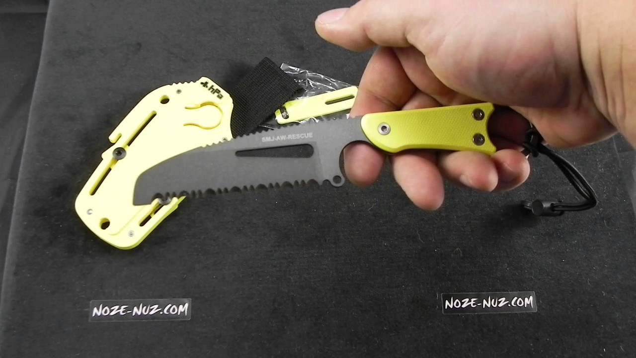 HPA3 HPA SMJ Air Water Rescue Knife - YouTube