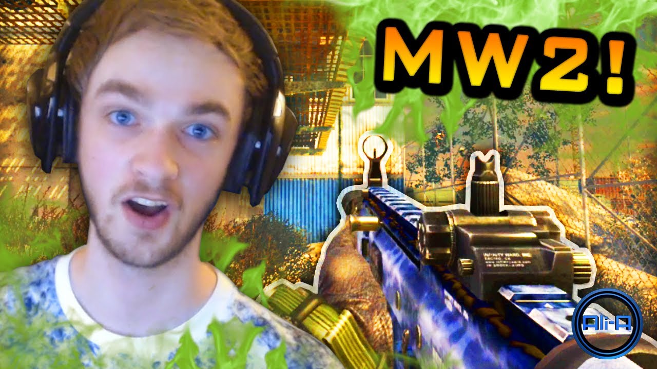 "OLD SCHOOL!" - Call of Duty: MW2 - LIVE w/ Ali-A! - YouTube