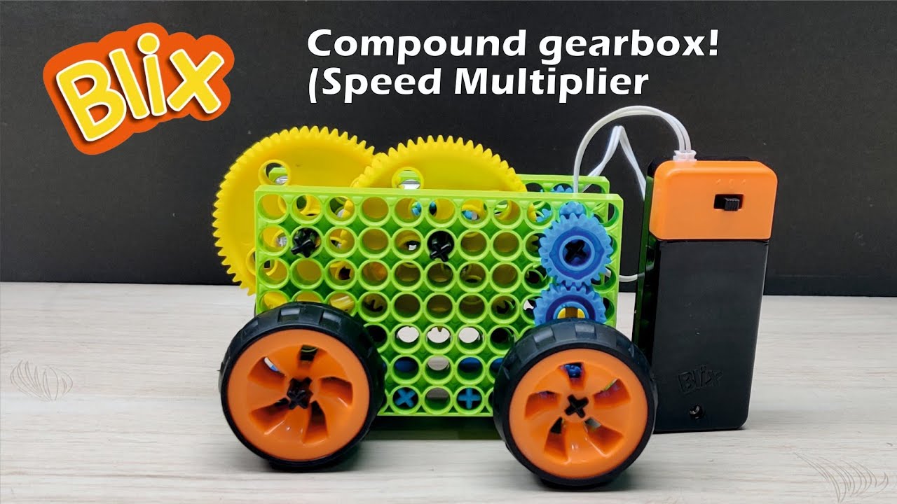 Blix Gear kit stem Activity | Gear Motor | Diy Electronic kit ...