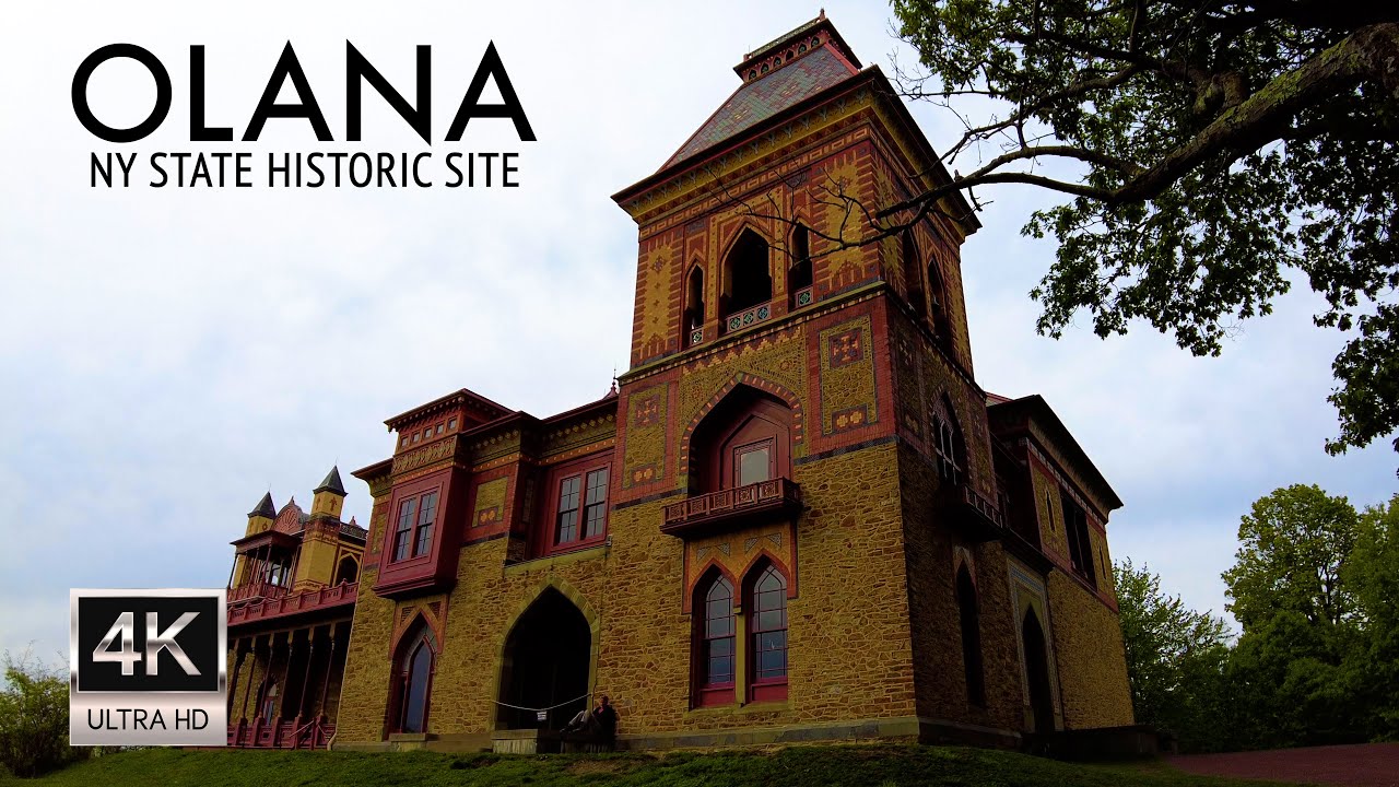 Walking Tour of the Olana Estate - Historic Home of Frederic Church ...