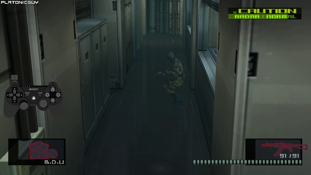 MGS2 - Shell 1 Core 1F and B1, Caution Strategy, European Extreme - YouTube