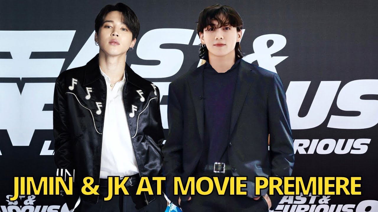 Jimin & Jungkook Arrive at Fast & Furious Movie Premiere in Seoul, Angel Pt 1 Title Track BTS ...