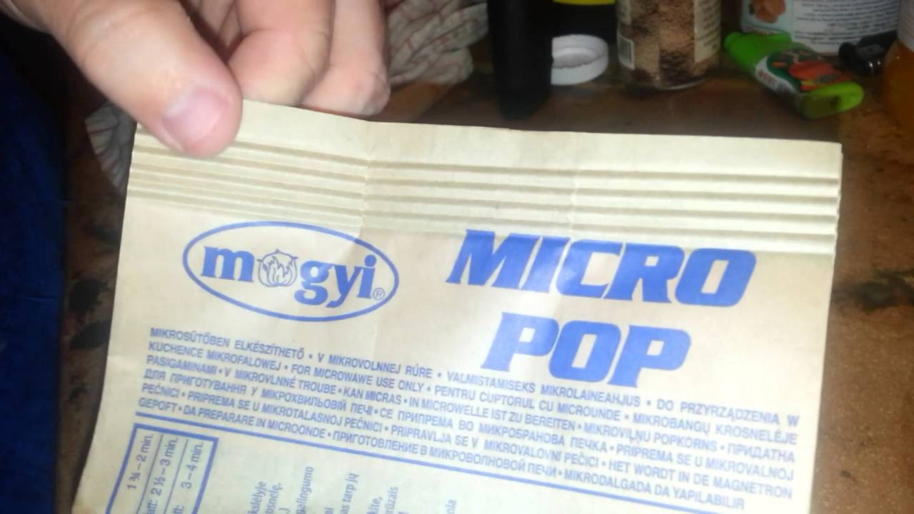 Mogyi - Micro popcorn 1. - YouTube