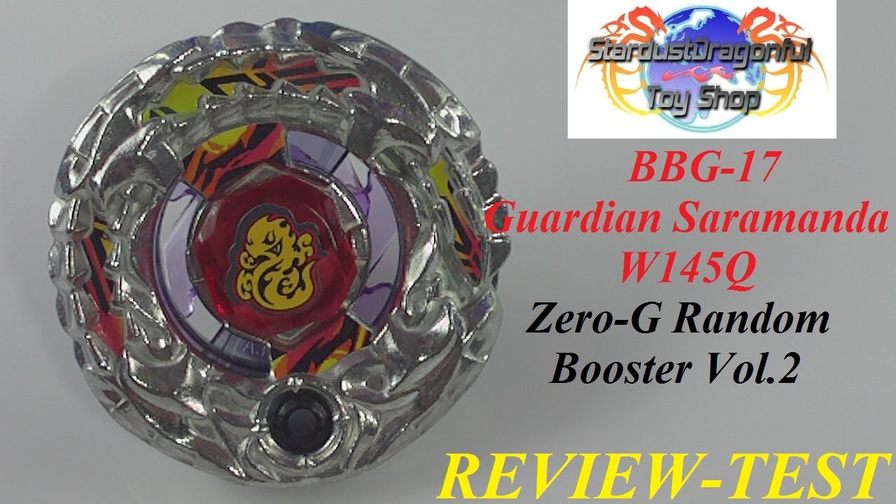 BBG-17 Guardian Saramanda W145Q Zero-G Random Booster Vol.2 REVIEW and ...
