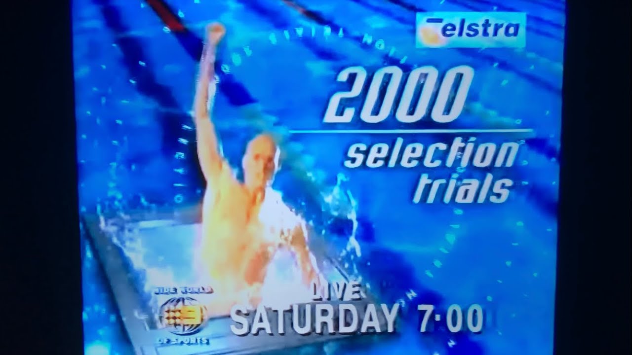 Channel Nine Olympic Swimming Trials 2000 Promo - YouTube