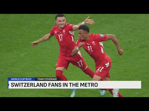 Switzerland fans arrive in Kansas City ahead of Argentina-Switzerland match