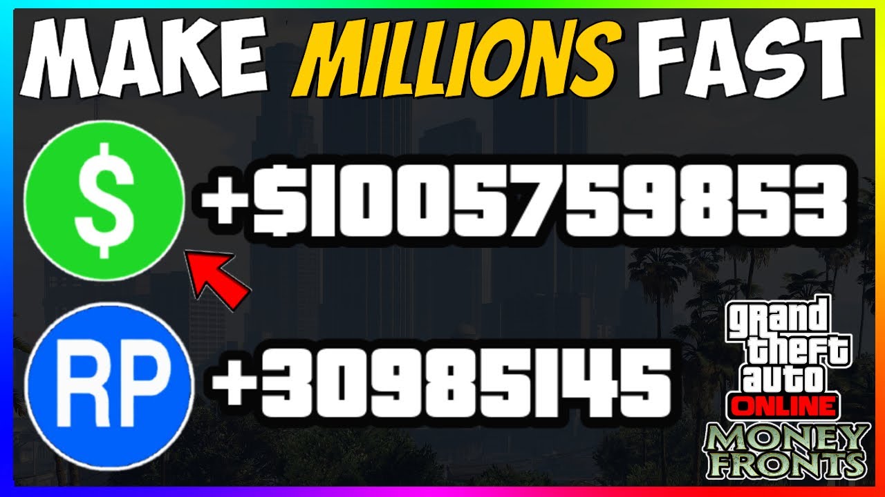 GTA 5 ONLINE- BEST WAY TO MAKE MILLIONS WITH THIS MONEY & RP METHOD IN ...
