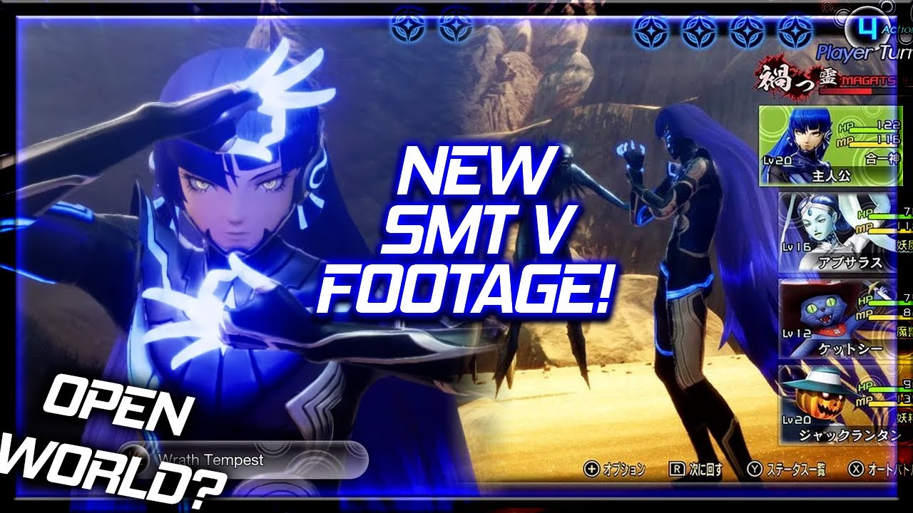 " NEW SMT V GAMEPLAY REVEALED! WHY IS HE SO RAW?!" - SMT V E32021 ...