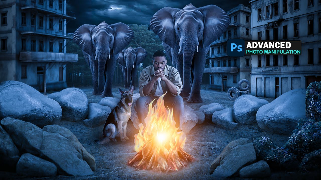 Cinematic photoshop manipulation tutorial||Photoshop manipulation # ...