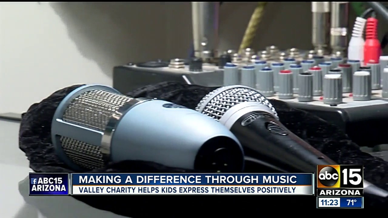 Music used to help kids express themselves positively - YouTube