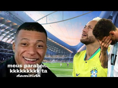Tá demitido kkkkk (abuse encore but messi mbape and neymar sings) - YouTube