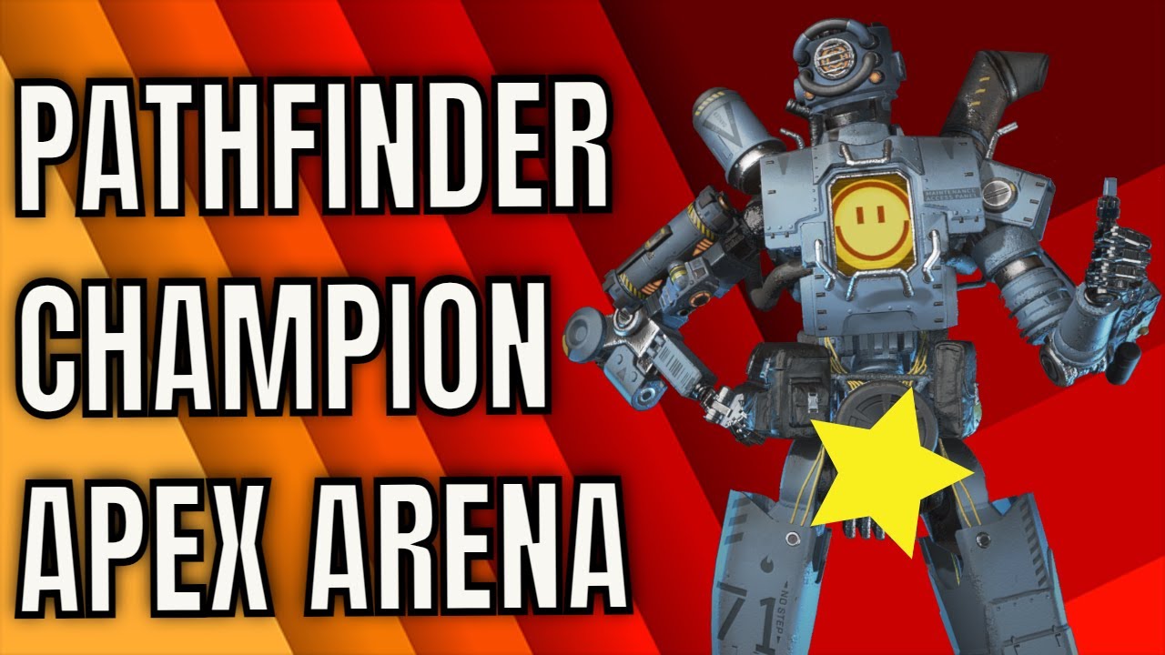 Apex Legends Pathfinder Champion in Arena Sniper Gameplay - YouTube