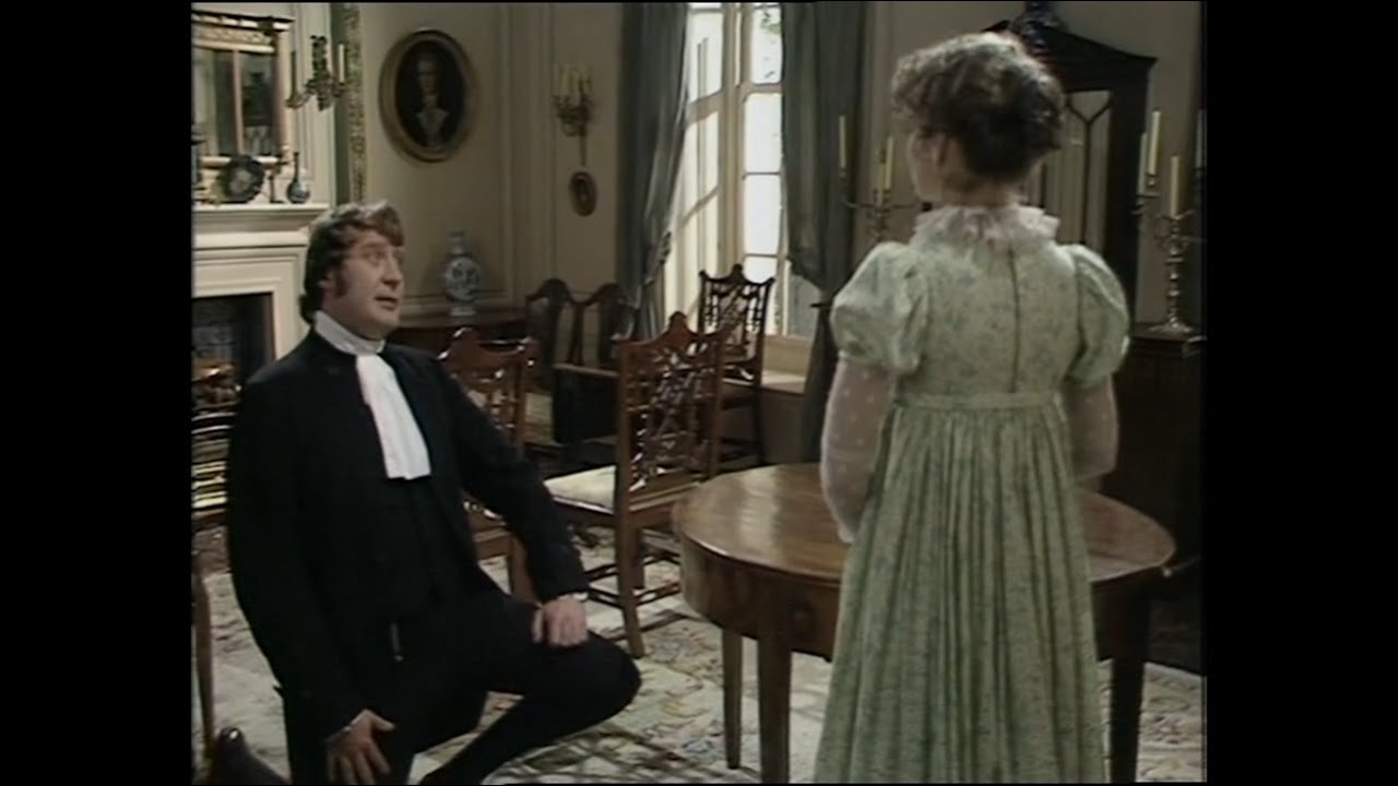 Mr. Collins makes his proposal in form - Pride & Prejudice (1980) subs ...