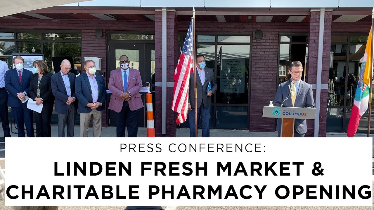 Press Conference: Linden Fresh Market Grand Opening - YouTube