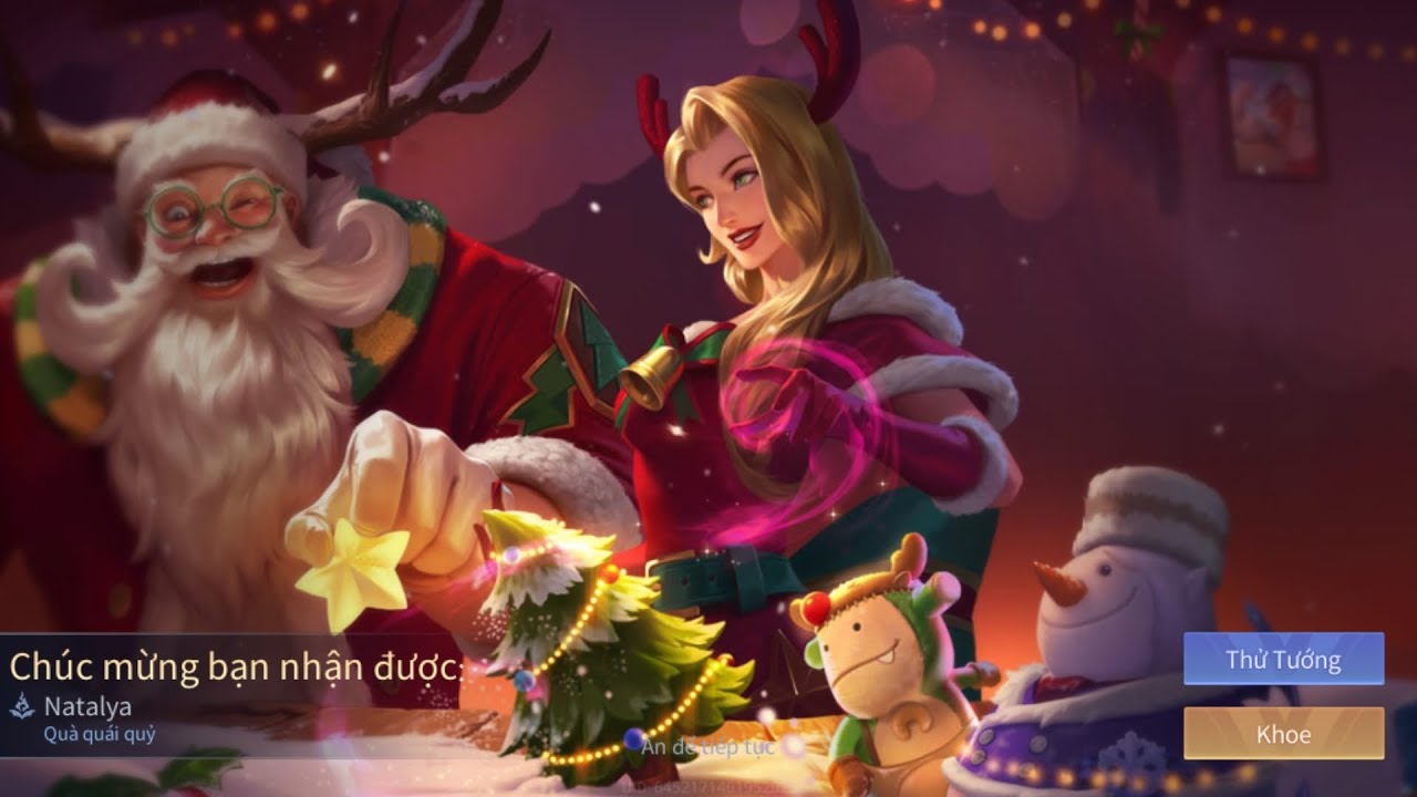 Liên Quân - Natalya skin Quà quái quỷ gameplay - YouTube