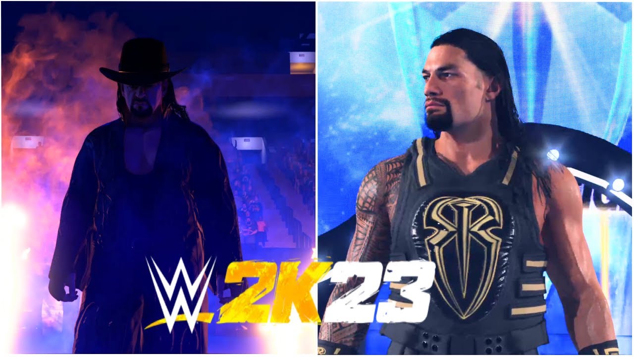 WWE 2K23 - Roman Reigns vs. The Undertaker : WrestleMania 33 - PC ...
