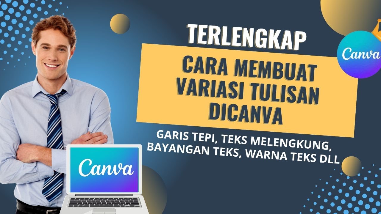 Terlengkap Tutorial Cara Membuat Variasi Tulisan Efek Bayangan Garis ...