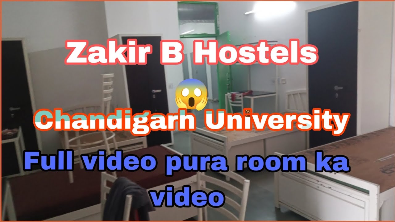 Chandigarh University Zakir B hostels full room tour for Freshers 😱#cu ...