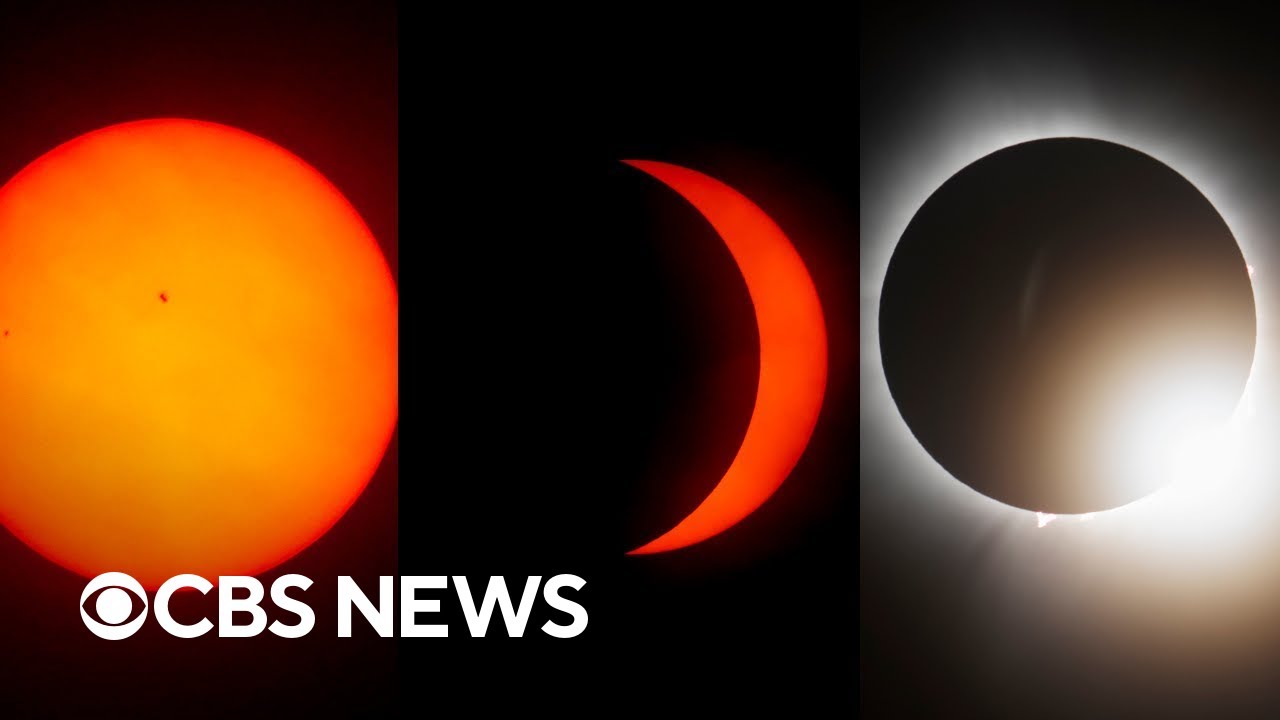 Watch the solar eclipse move across North America on April 8, 2024 ...