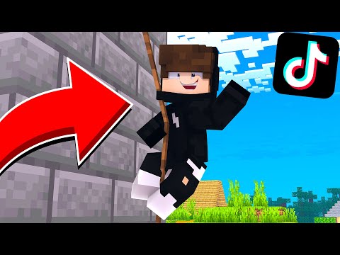 Dengan TiktokHack Ini Kita Bisa Panjat Tali Minecraft
