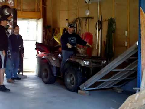 ATV Storage Lift - YouTube