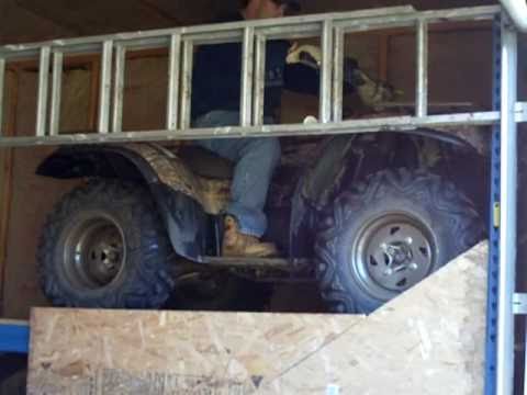 ATV Storage Lift - YouTube