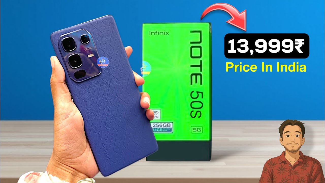 Infinix Note 50s 5g Is Officially Here - Hands On Video ! - YouTube