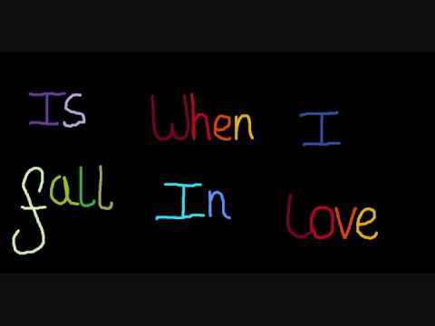 nat king cole - when i fall in love (lyrics) - YouTube