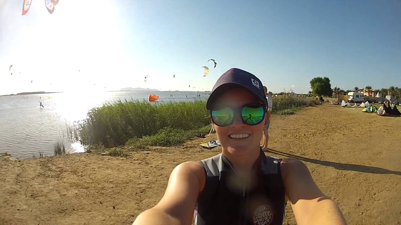 Kitesurfing in Lo Stagnone lagoon, Sicily - YouTube