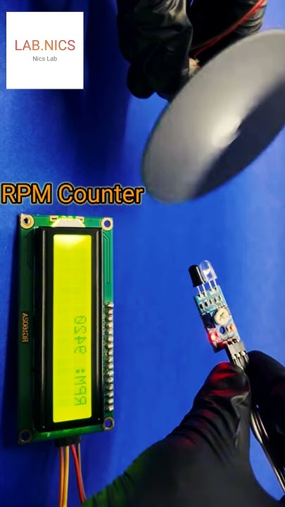 Motor RPM Counter using Arduino #arduino #arduinoprojects #diy #project #diyprojects # ...
