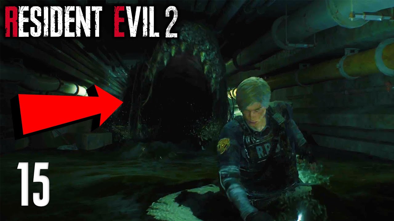 Resident Evil 2 #15 BIG Alligator-Action! | Let's Play Deutsch - YouTube