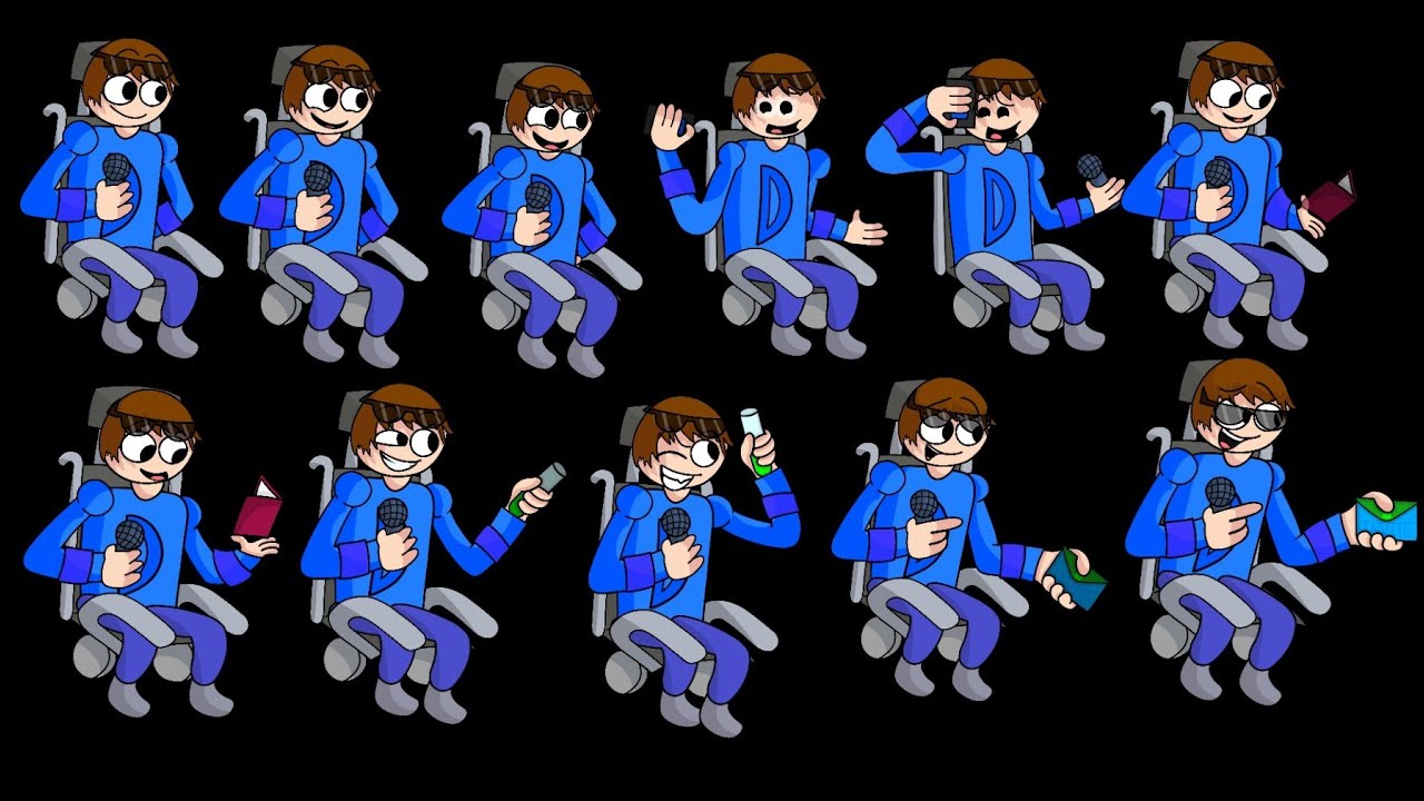 Making Some Changes To My Alt Dave Sprites [Part 2] (FNF Dave and Bambi ...