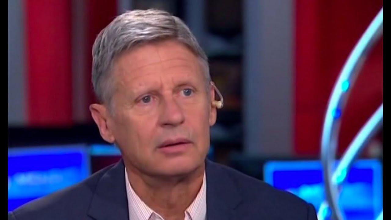 'What Is Aleppo?': Libertarian Presidential Candidate Gary Johnson on ...