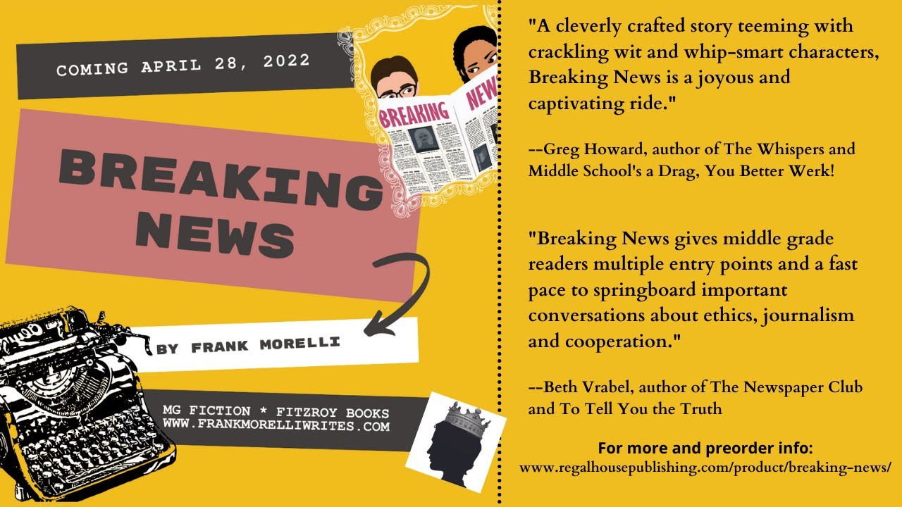 Breaking News Book Trailer - YouTube