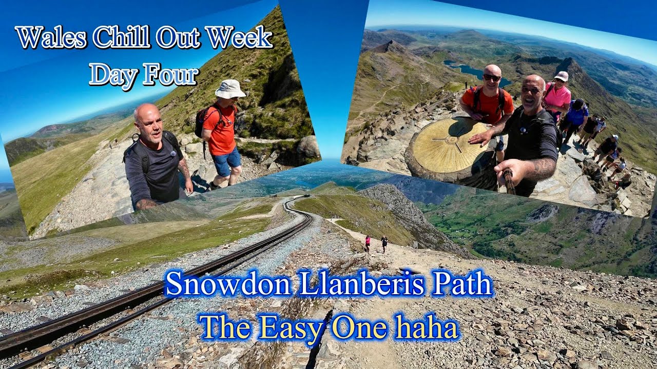 Snowdon Llanberis Path, The Easy One haha - YouTube