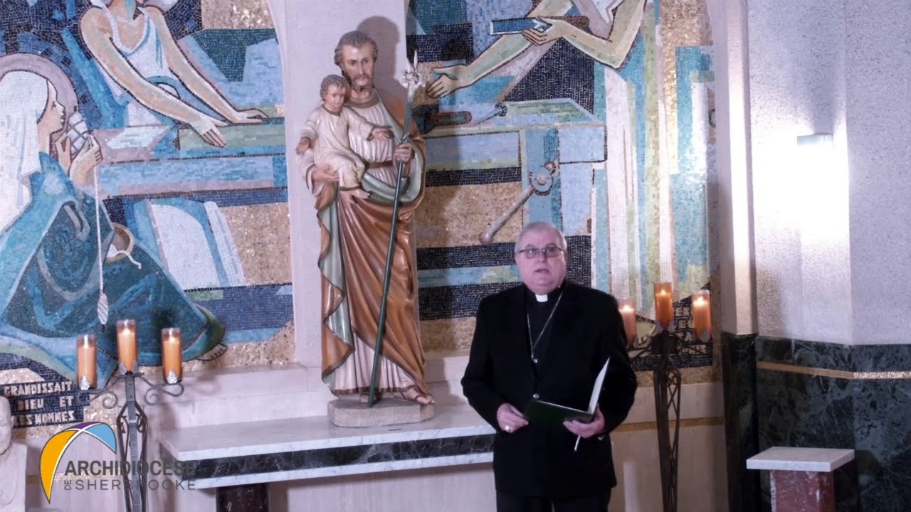 Message de Mgr Luc Cyr - YouTube