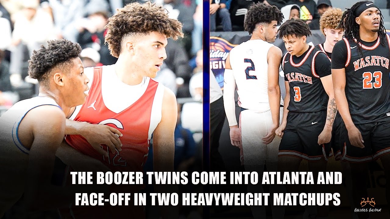 The Boozer twins battle it out in Atlanta facing off with Ace Bailey ...