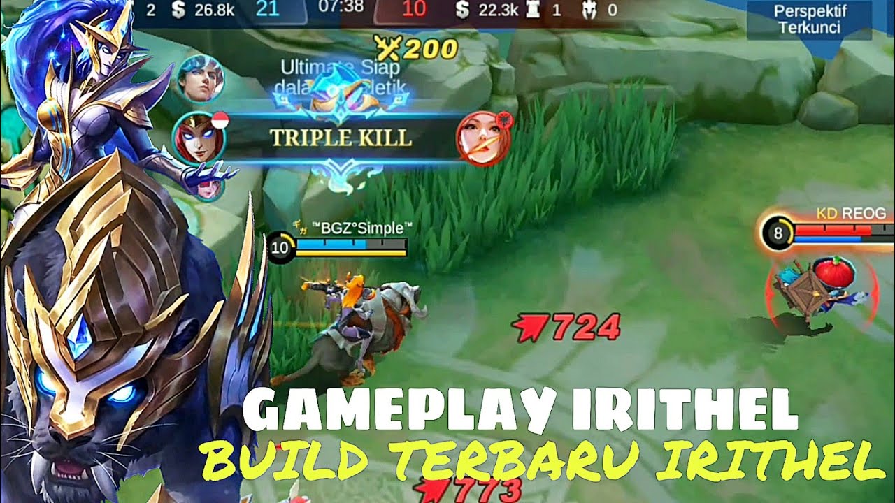 MANIAC! Irithel Best Build 2023 [ Irithel Top Global Gameplay ] Mobile ...