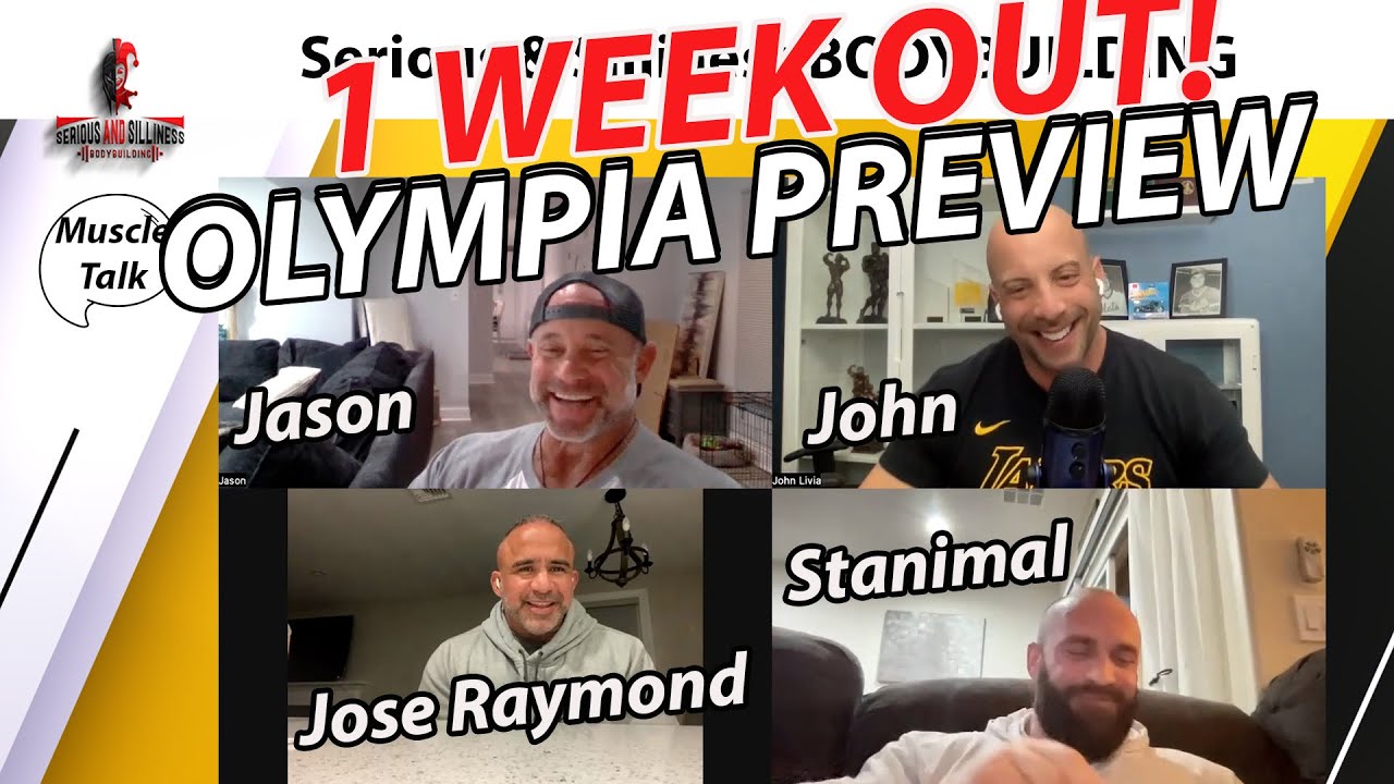 Muscle Talk XXII: Mr. Olympia 2023 PREVIEW Bodybuilding Legends ...