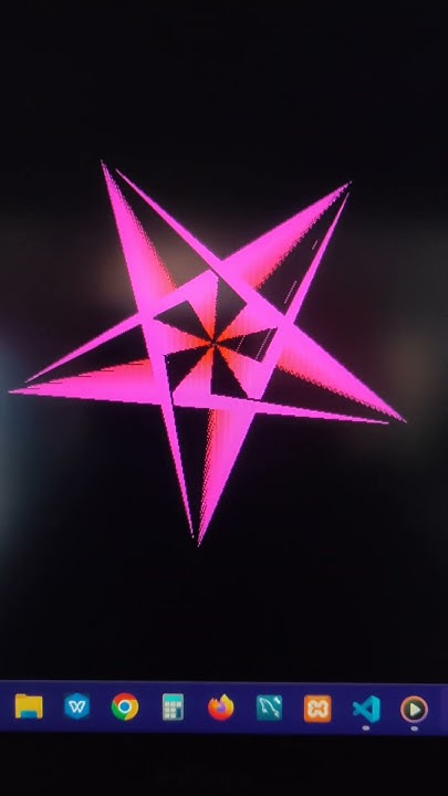 Make 3d Star Design using Python Turtle 🐢 Programming - YouTube