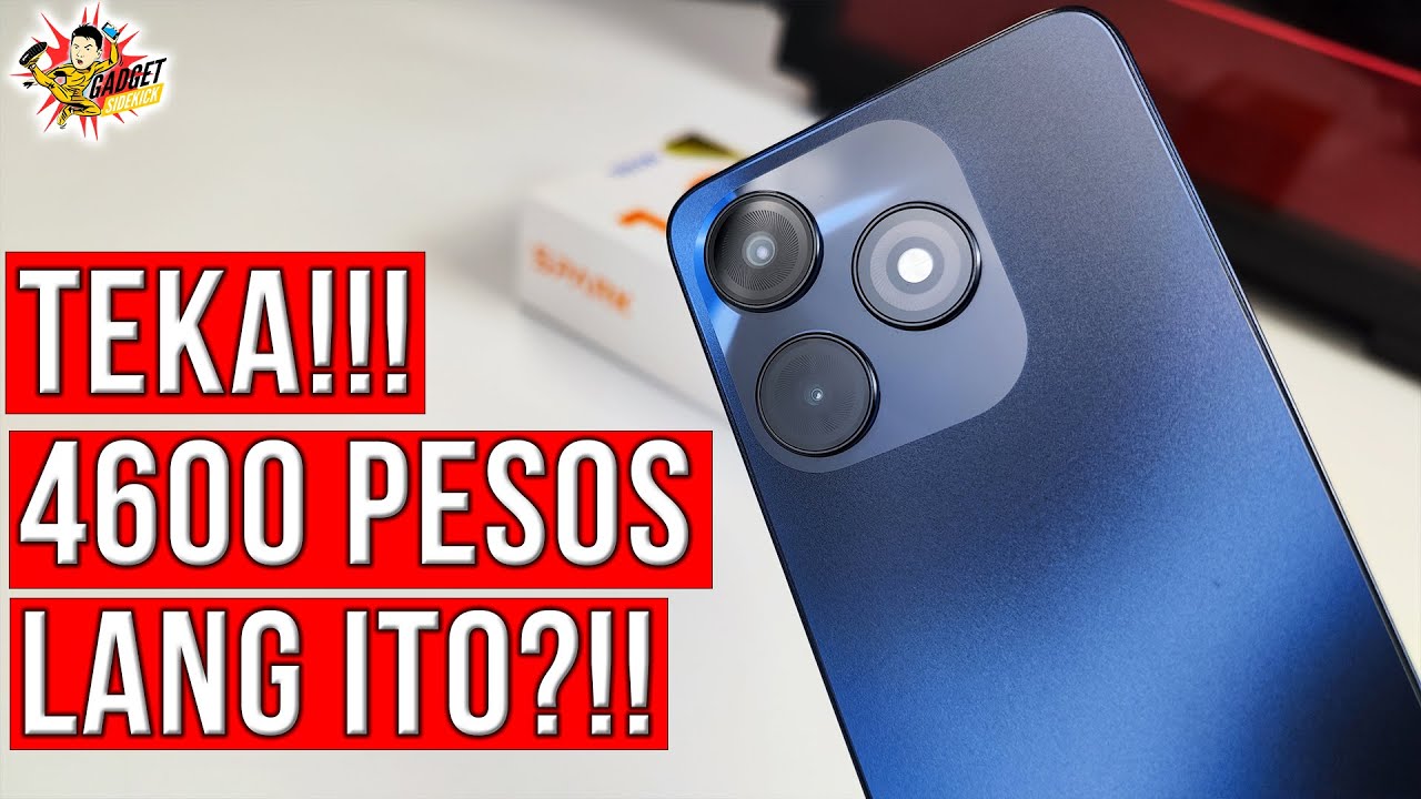 TECNO SPARK 10 - Mukhang iPhone na 4600 Pesos Lang?? Hindi Ka Talo Dito!! | Gadget Sidekick ...