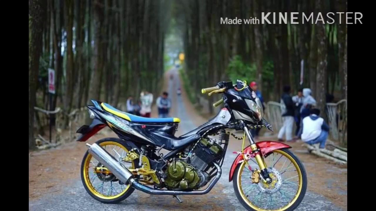 Modifikasi satria Fu 150R||DJ biarlah semua berlalu - YouTube