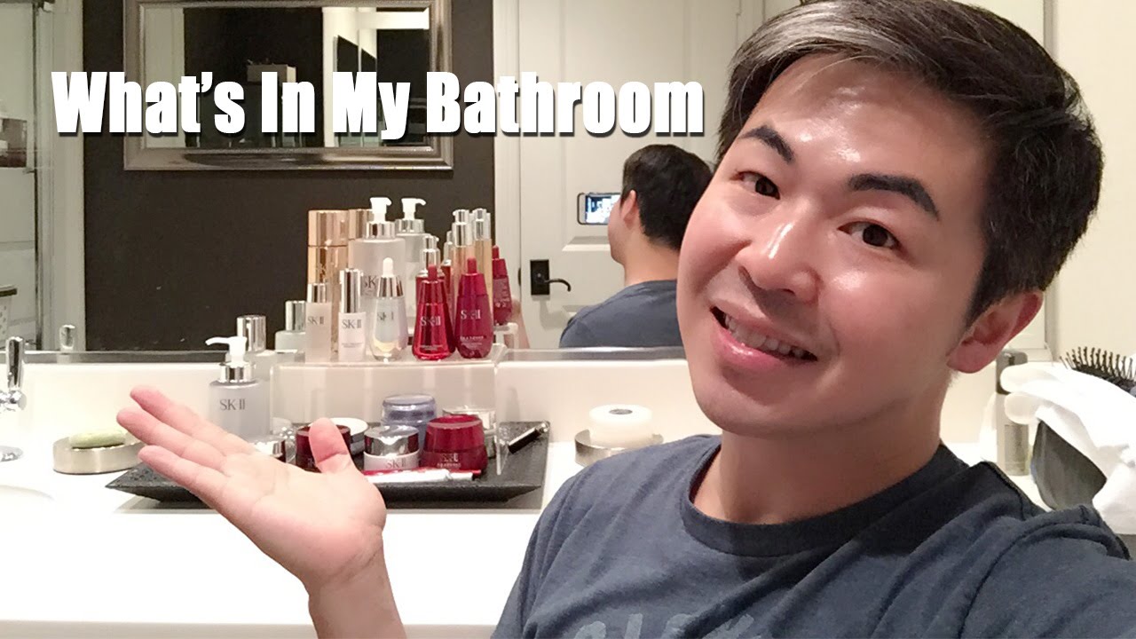 Steve Jan What's In My Bathroom - YouTube