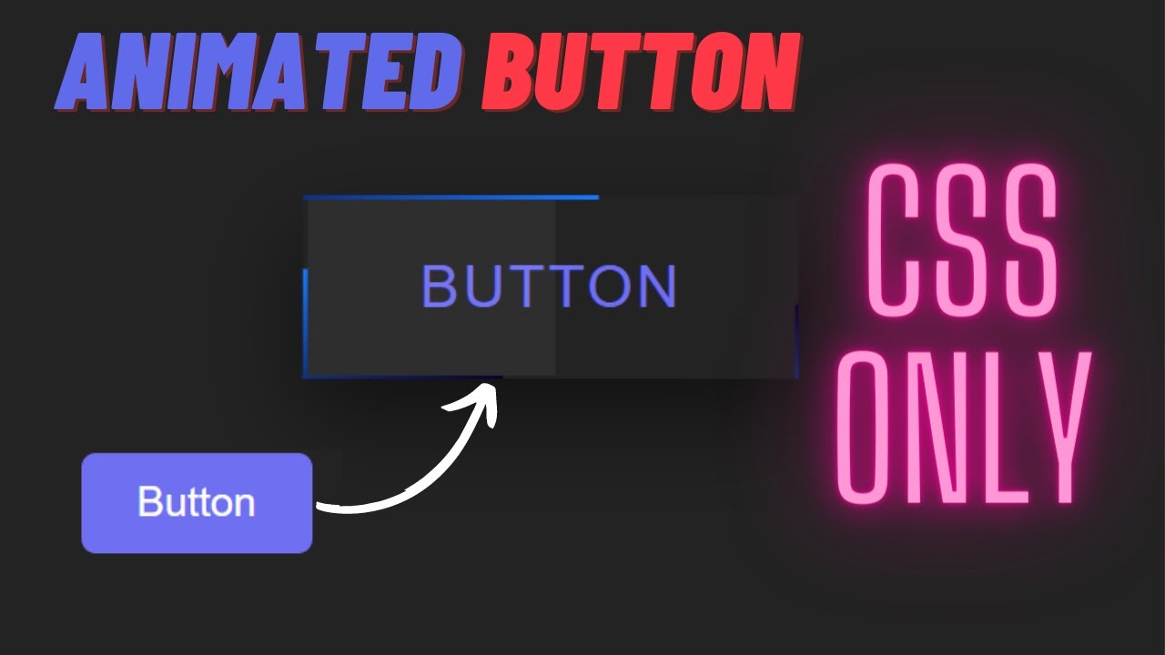 Animated Glowing Button Using Html And Css Only😱 Youtube 8176